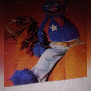 Sesame Street | Toys | Vintage 982 Sesame Street Grover 24 Piece Puzzle ...